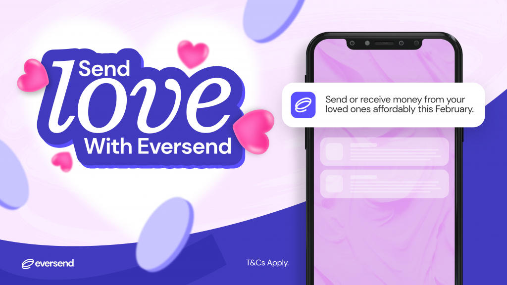 Send Love with Eversend this February and win cash - Blog | Eversend ...
