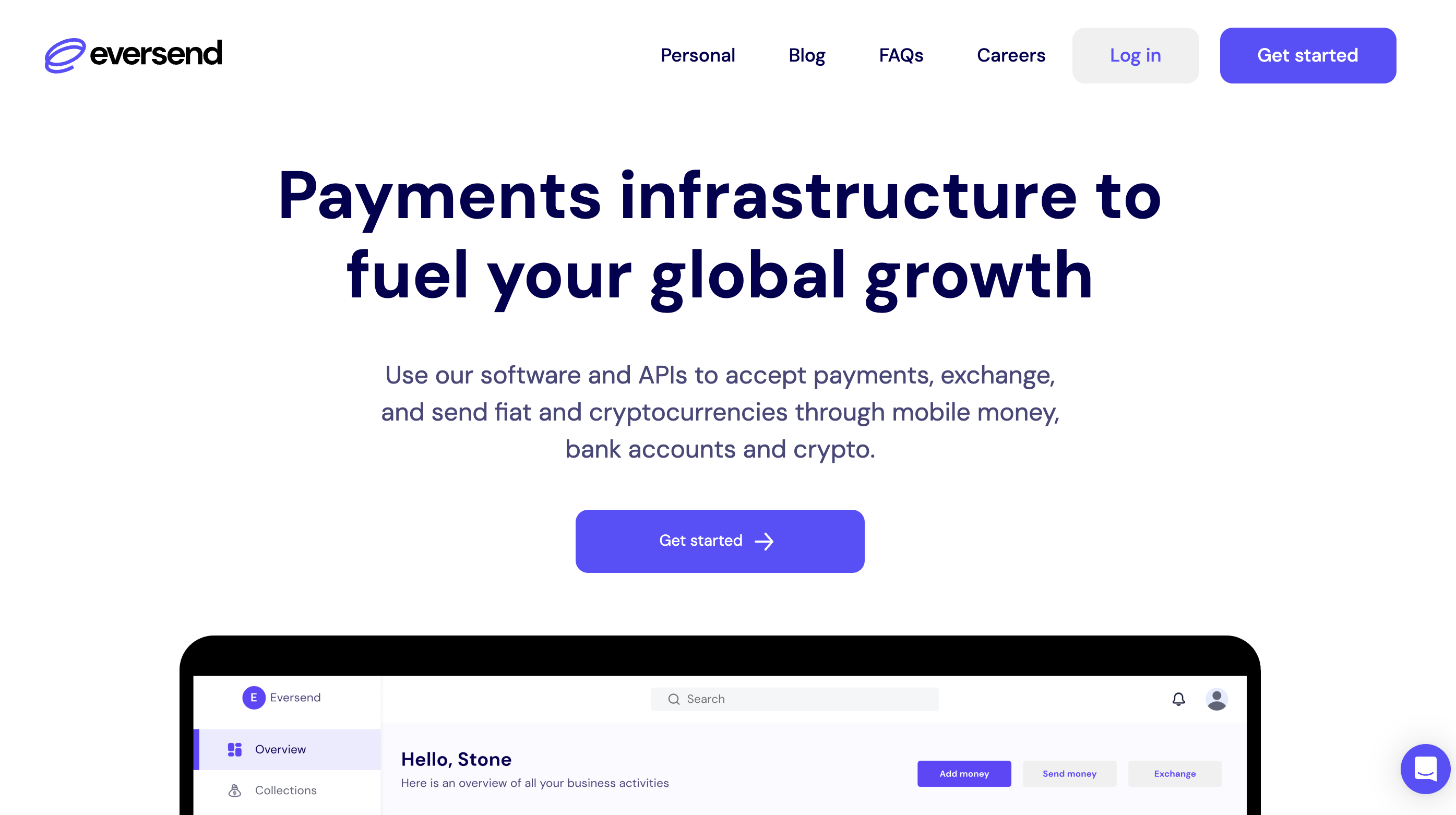 B2B fees — Eversend