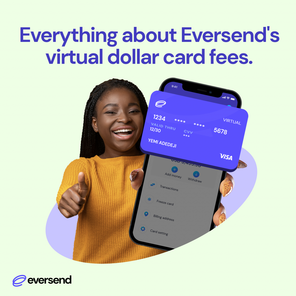 Eversend Virtual Dollar Card Fees - Blog | Eversend — All-in-one ...